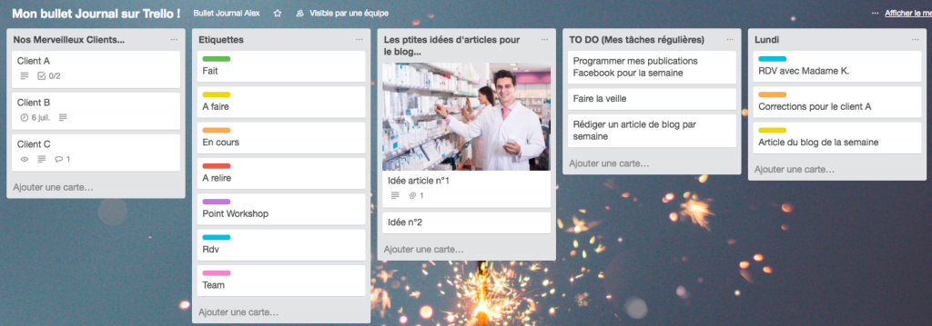 Comment organiser son bullet journal sur Trello ? - Adopte Ta Com